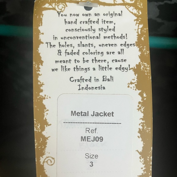 Psylo | Jackets & Coats | Psylo Metal Jacket Edgy Vest | Poshmark